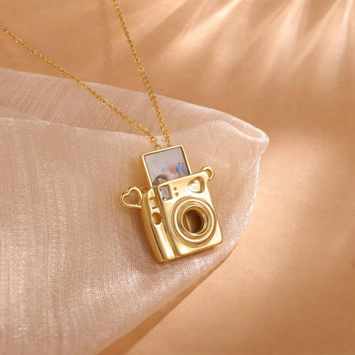 Custom Camera Necklace with Photo Picture Inside – Truelovecustom